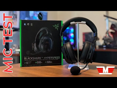 Razer BlackShark V2 Hyperspeed Mic Test and Noise Cancellation Demo