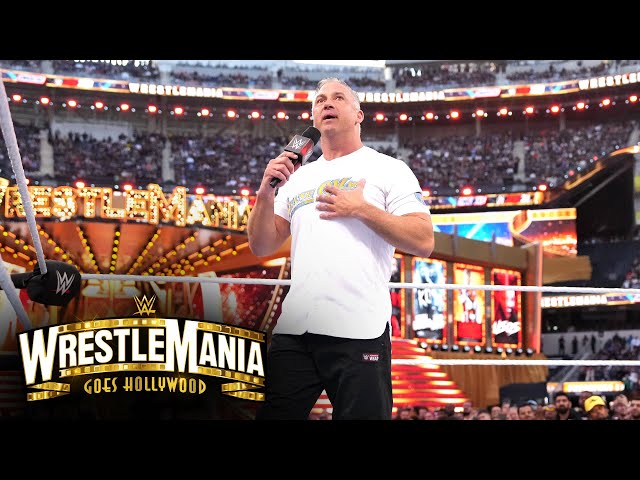 Shane McMahon sends a message to his son, Kenyon