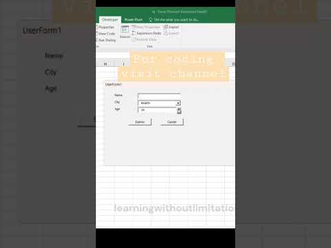 Must entered field or no entry on empty textbox #excel #ytshorts #youtubeshorts #exceltipsandtricks