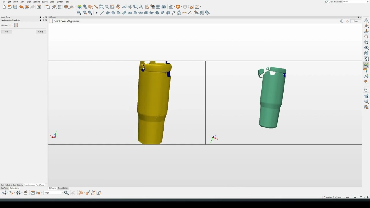 How to Align a Scan in Polyworks