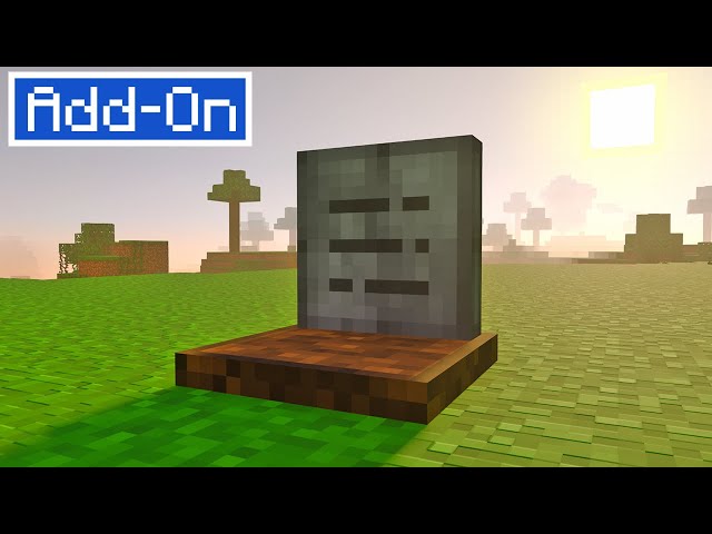 How to download and play Gravestone add-on in Minecraft Bedrock