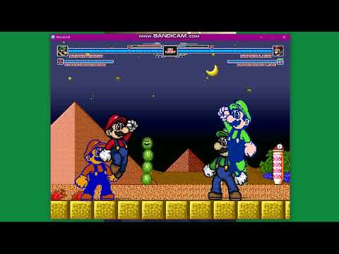 mugen request : Super Mario & Super SMB2 Mario vs Super Luigi & Super SMB2 Luigi |mugen all stars