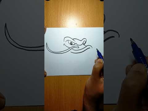 How To Draw A Catfish Easy #shorts #YTshorts #trending #viral | Easy Drawings | Magic Drawings #fish