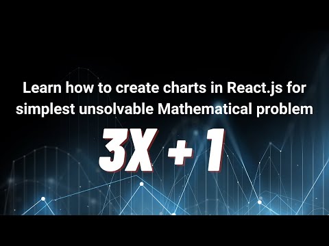 Learn how to create charts in React.js(Recharts) for the simplest unsolvable Mathematical problem