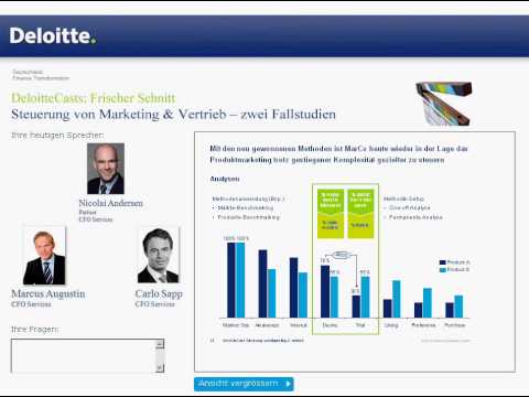 Steuerung von Marketing & Vertrieb in der Zusammenarbeit der Controlling- und Fachabteilungen