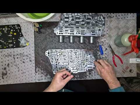 Assembly body valve Ford 8F35 | 8-Speed transmission, 2160P 4K Ultra HD