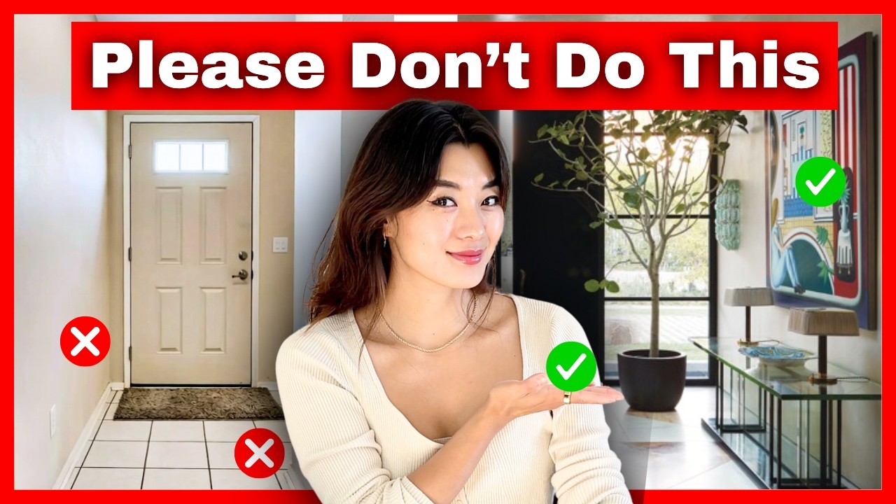 8 Entryway Design Mistakes & What To Do Instead!