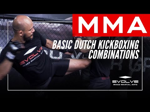 MMA | Basic Dutch Kickboxing Combinations | PoGo Portal