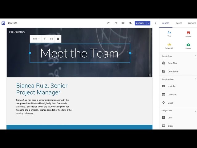 Google Sites Embed Websites As Iframes In The New Google Sites