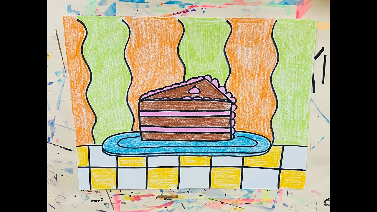 Thiebaud Cake Slices