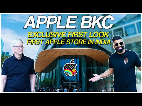 Apple BKC Exclusive First Look Ft. Tim Cook - India's 1st Apple Store🔥🔥🔥