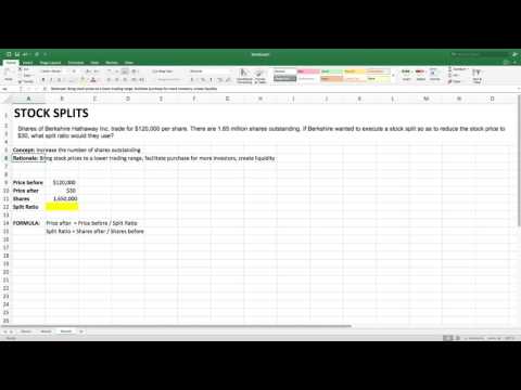 Understanding Stock Splits