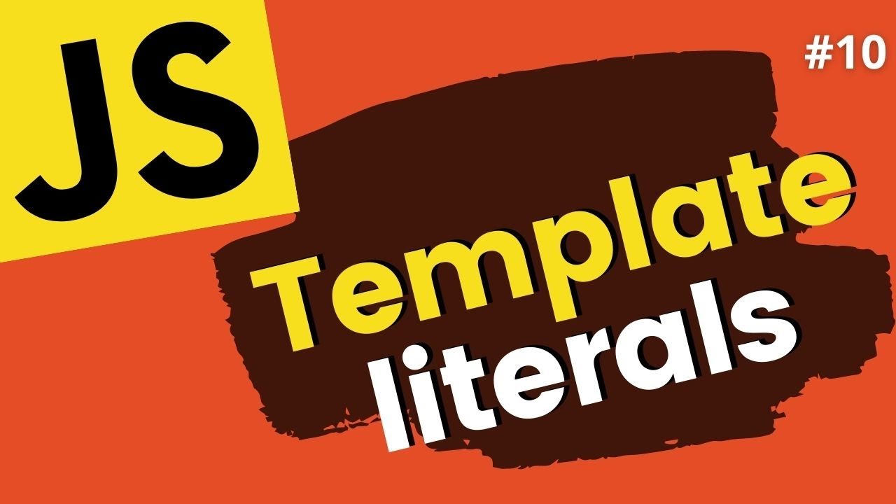 JavaScript Template Strings Template Literals | Learn JavaScript