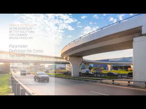 Allplan Bridge Workflows l Parameter Definition for Cross Sections