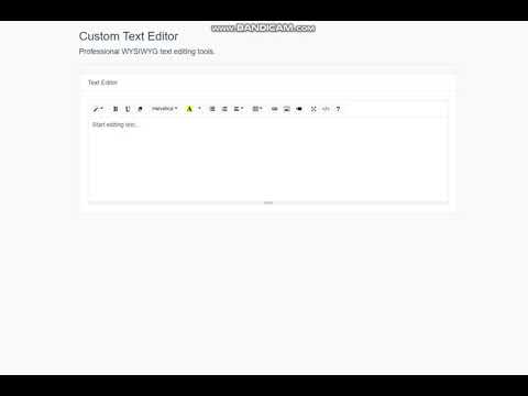 WYSIWYG text edititor ☑ 🅕🅡🅔🅔 Download | Link&Code In the Description ㋡