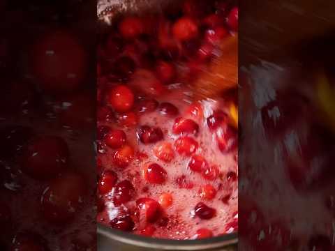 World’s Easiest Thanksgiving Cranberry Sauce with @seriouseats