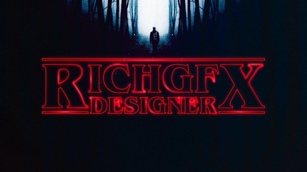 Stranger Things Text Effect in Adobe Illustrator – Typography Tutorial
