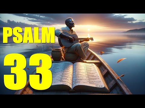 Psalm 33 Reading: Finding Hope in Divine Guidance (With words - KJV)