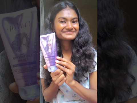 using curl up cream #curlyhair #review #youtubeshorts #shorts #subscribe