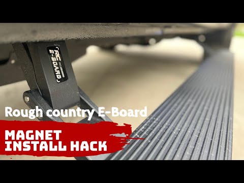 Rough Country Power Running Boards Install Hack