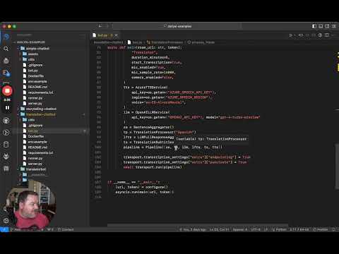 Code Overview — Real-time AI Language Translator Bot