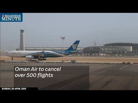 Oman Air to cancel over 500 flights