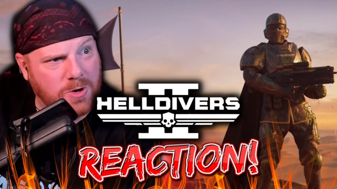 THIS LOOKS FUN! - Helldivers 2 - Playstation Showcase - Krimson KB Reacts