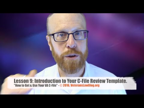 How to Get and Use your VA Claims File.