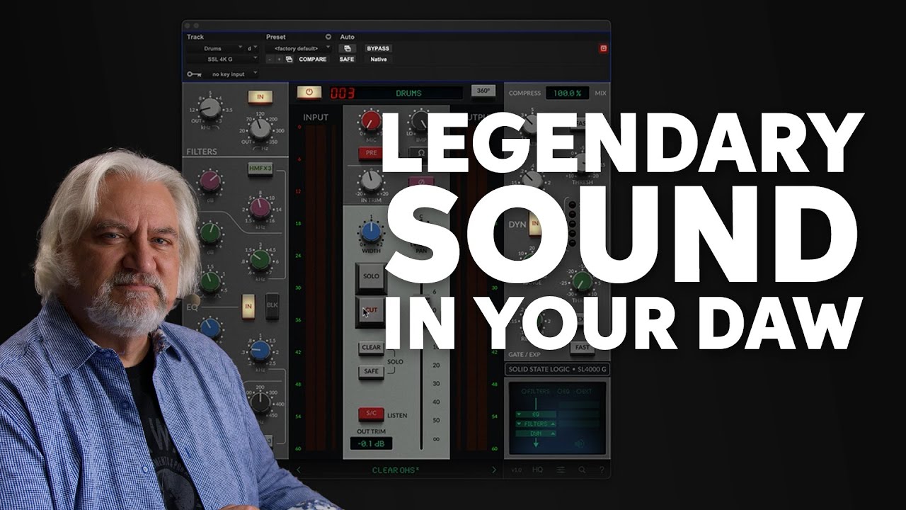 Solid State Logic 4K G Channel Strip Plug-in Overview