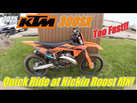 2025 KTM 300SX at Kickin Roost MX