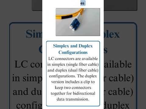 What is a LC connector?