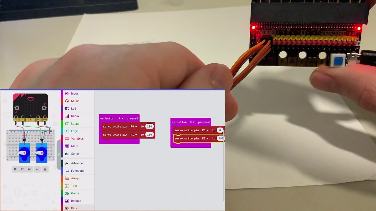 Microbit Servos