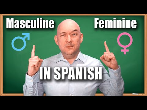 How to tell the gender in Spanish! - 6 principles to tell the difference/ feminine and masculine!