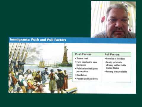 Push/Pull Factors Immigration (Old vs. New)