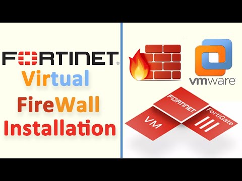 how to setup virtual fortigate firewall