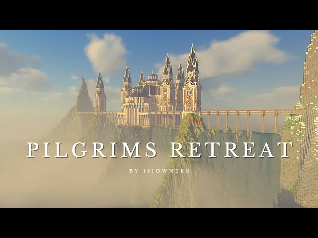 Pilgrims Retreat (Waterfall Cathedral/Palace) 1.16.5 Minecraft Map