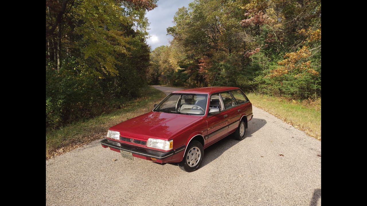 1989 Subaru GL wagon 5speed 4wd barn find