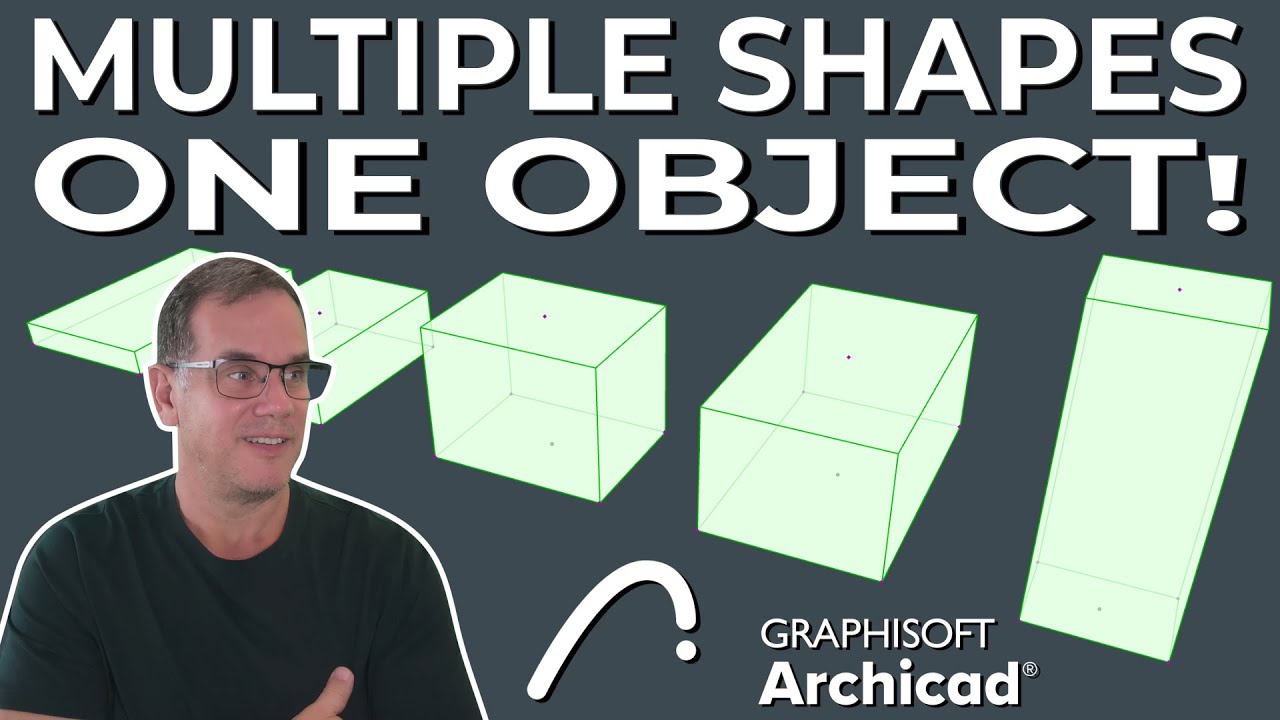 058 Archicad GDL Multiple Shapes: One Object