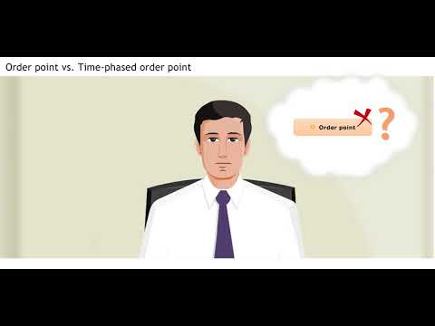 DRP Order Point vs Time phased Order Point