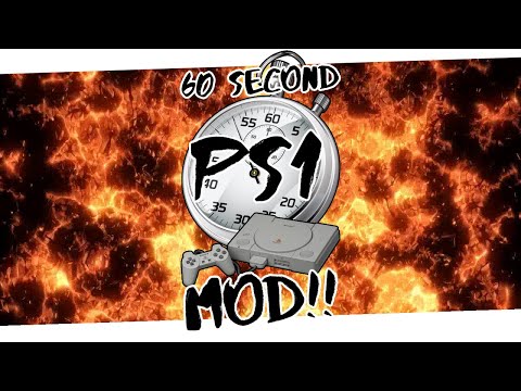 Modding a PS1 in 60 Seconds // PlayStation 1 Mods Made Easy! #shorts