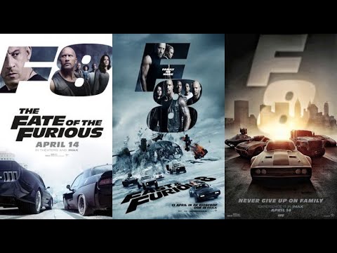 Fate Of The Furious - 2017 - Movie Posters