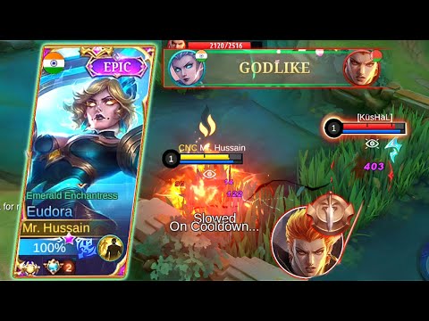 WHY BAN VALIR? Using My Eudora To Counter Valir In Rank Match | Mlbb