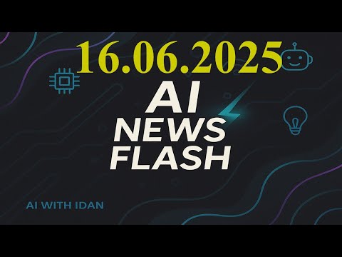 AI News Flash (June 16 2025) –Disney vs Midjourney, Meta’s Super-AI, Topaz 4K Video Upscaler & More