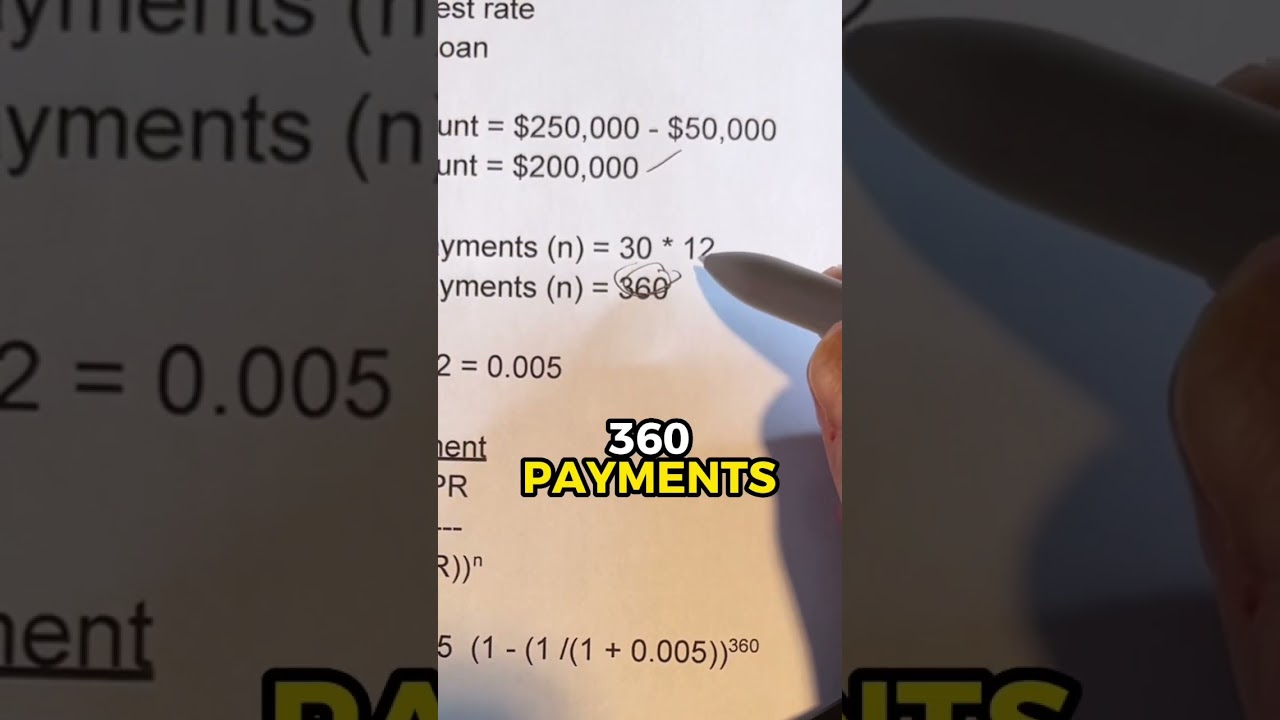 Mortgage payment explained