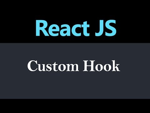 Learn Custom Hook in React JS Hindi - Mind Luster