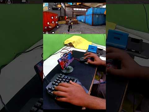 How to play free fire with keyboard mouse in mobile | ⌨️ 🖱📱 full setup without app no activation
