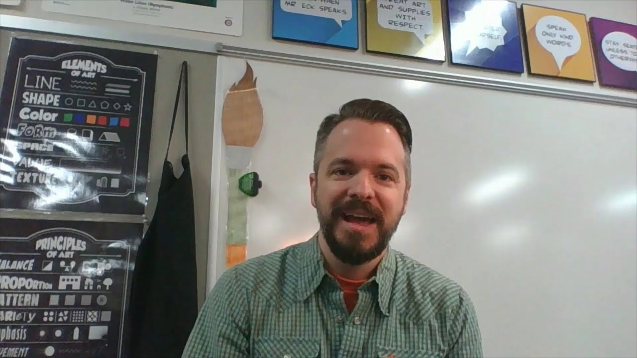 Making Art from Lines - Vertical, Horizonta, & Diagonal Line Lesson