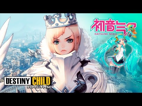 Destiny Child - Charlotte Free Gacha Event - Hatsune Miku PV - Android on PC - F2P - JP