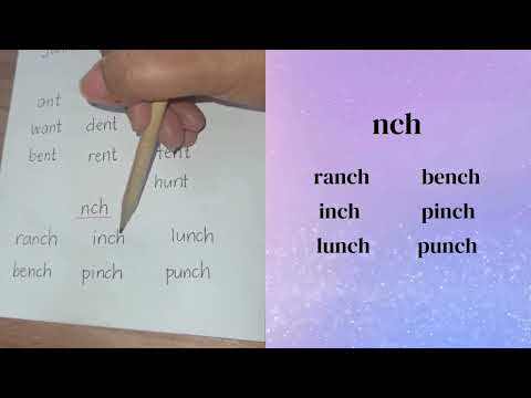 Reading 101 words with nch