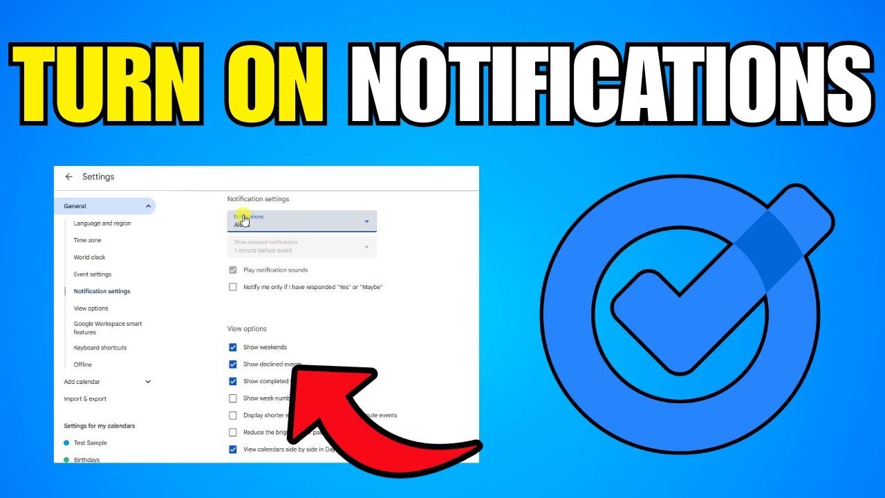 How To Turn On Notifications For Google Tasks (Step By Step Guide)